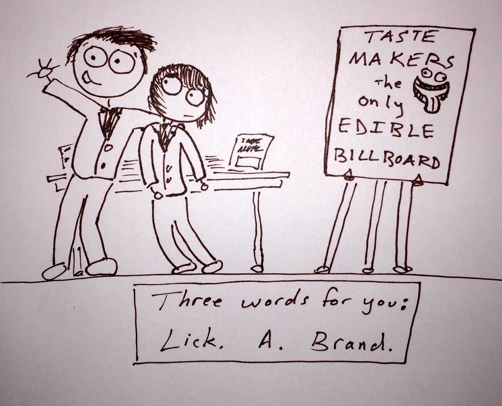 Everyone buys more on a full stomach | TICKLE ME JELLO